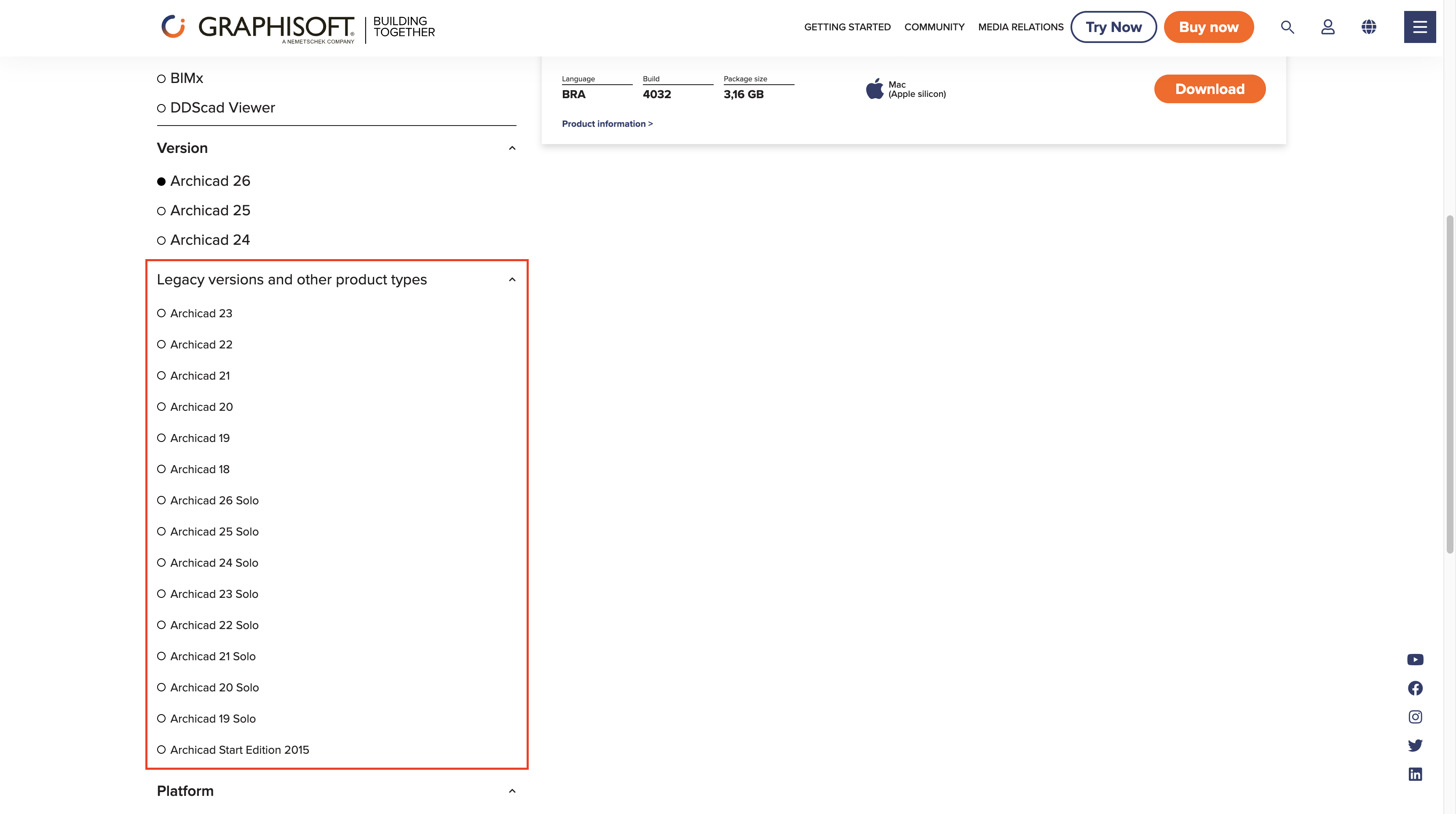 Versão do Archicad 26 BRA para Apple Silicon - Graphisoft Community