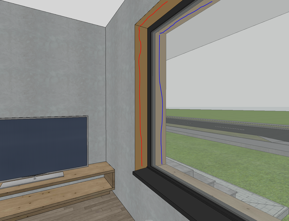 Solved: Split exterior interior window surface - Graphisoft Community
