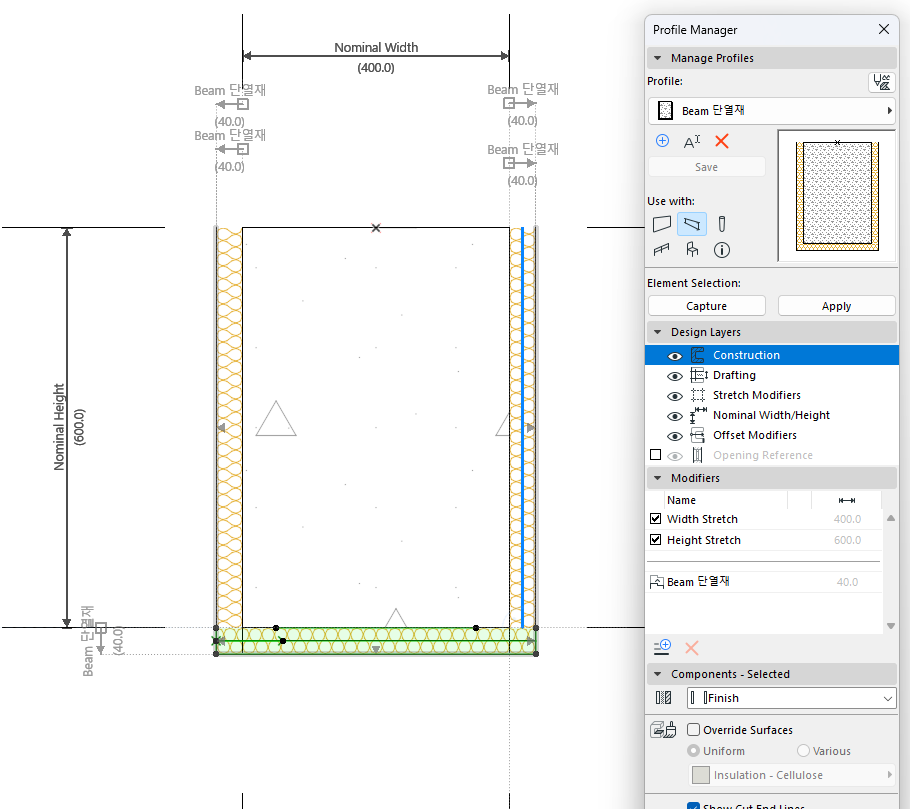 Solved: Is it not possible to make only the complex profil... - Graphisoft Community