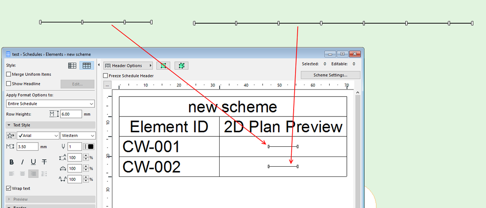Solved: Curtain wall schedule NOT showing right dimensions... - Graphisoft Community
