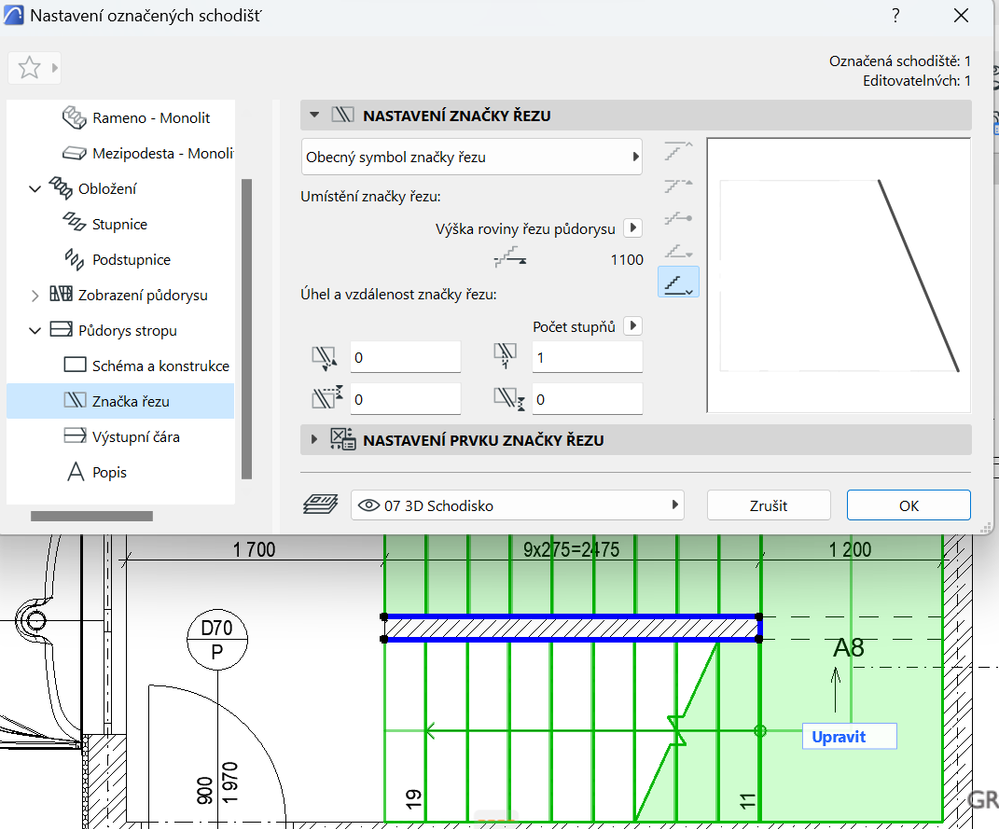 Solved: stairs - section symbol - Graphisoft Community