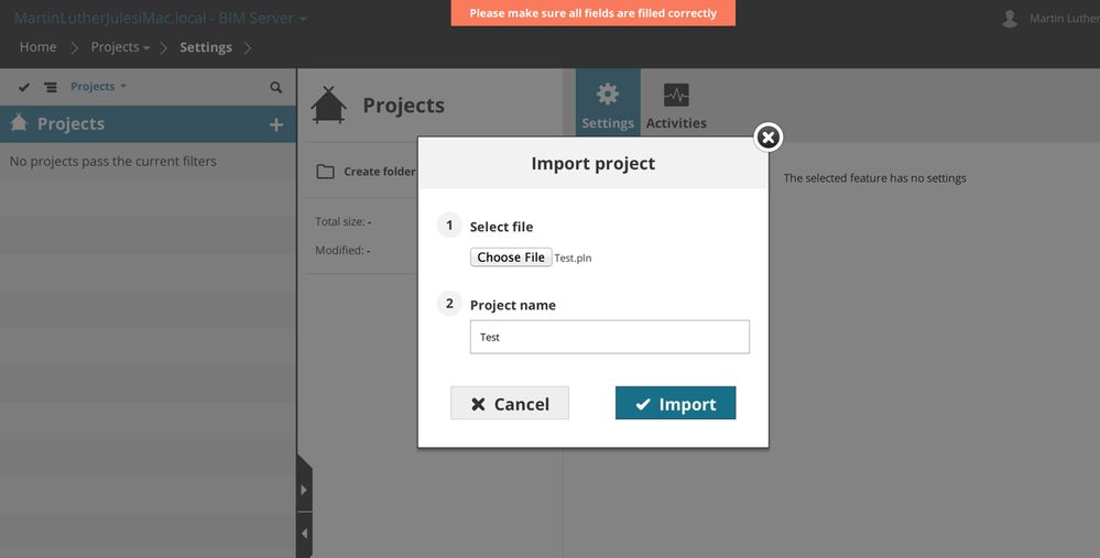 BIM SERVER | INSTALLATION FOR ARCHICAD 18 - Graphisoft Community