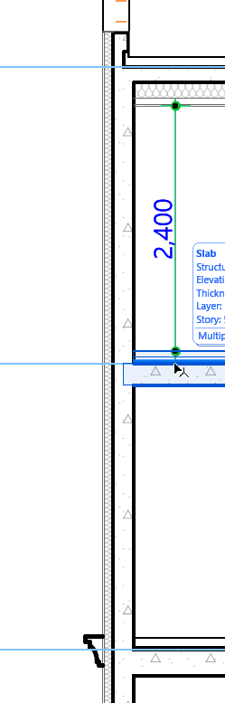 How do I add only one dimension line in a section ... - Graphisoft Community