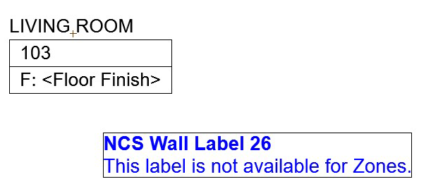 Solved: Zone Label comes with NCS wall label - Graphisoft Community