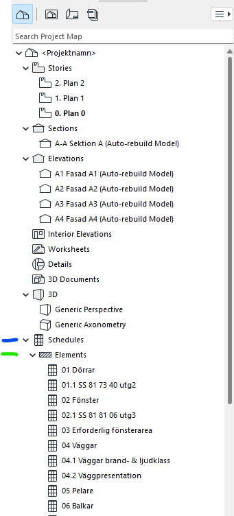 Solved: New schedules doesn't connect from Projectmap to V... - Graphisoft Community