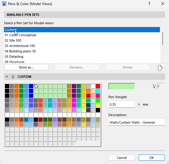 Solved: Very slow drawing of Basic walls if pens are "cust... - Graphisoft Community