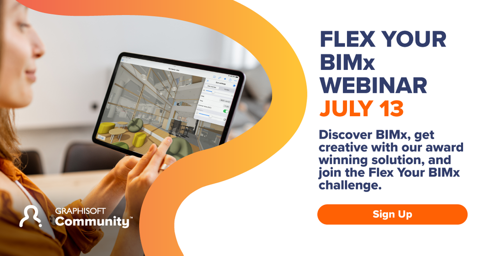 Save The Date Flex Your Bimx Webinar Is Around Th Graphisoft