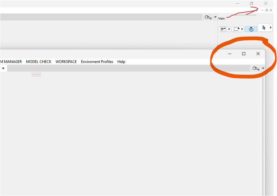 Solved: Missing Tabs window controls - Graphisoft Community