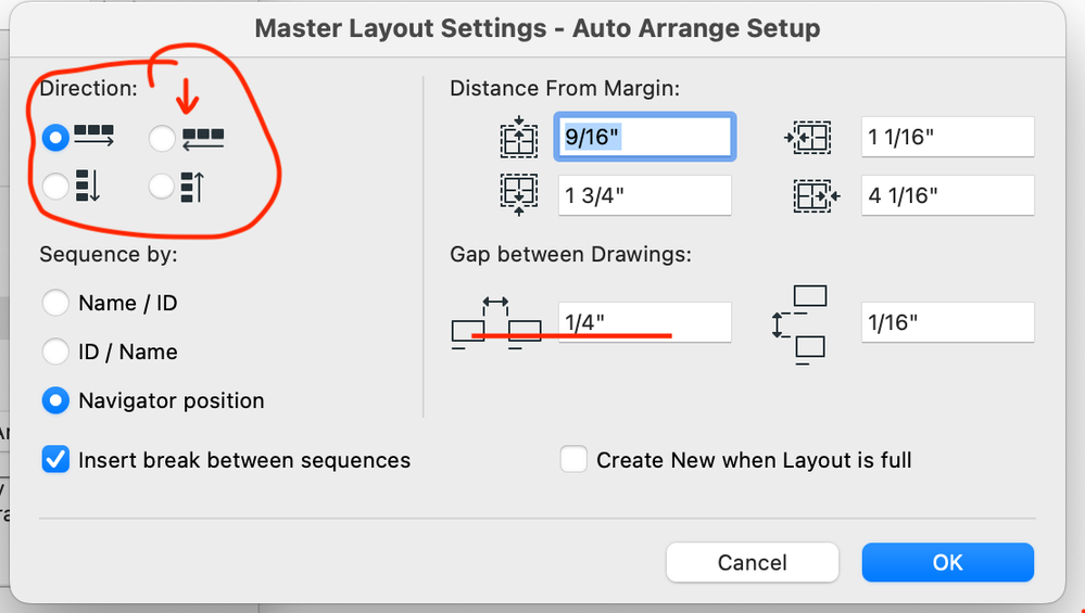 I wish that the Auto Arrange of drawings had all ... - Graphisoft Community
