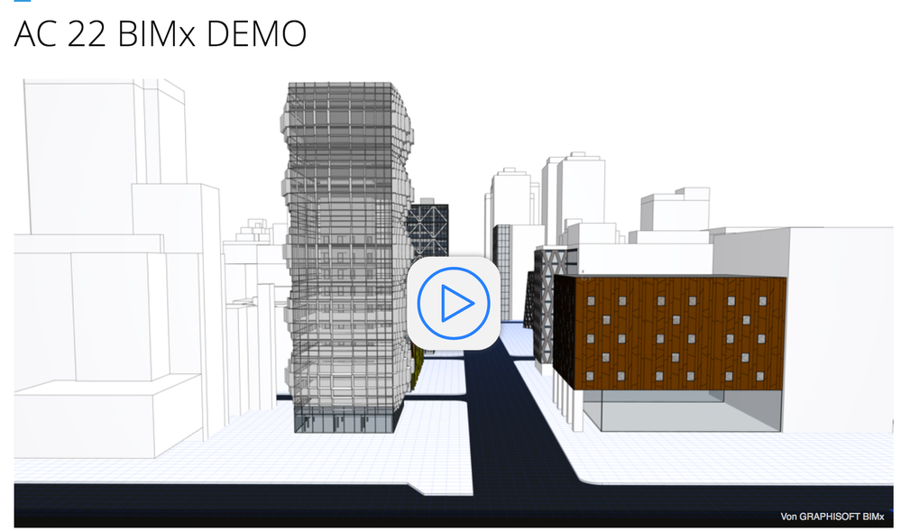 BIMx - Export, Upload und Download - Graphisoft Community