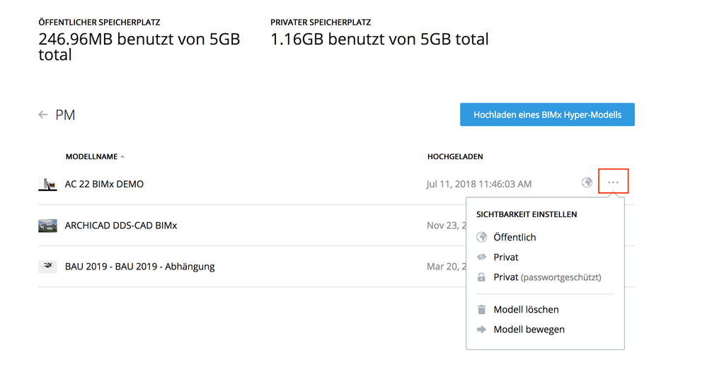 BIMx - Export, Upload und Download - Graphisoft Community