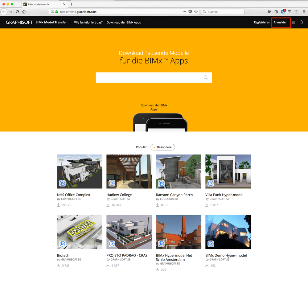 BIMx - Export, Upload und Download - Graphisoft Community