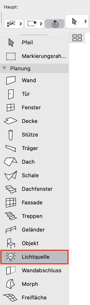 Das Lichtquellen-Werkzeug in Archicad - Graphisoft Community