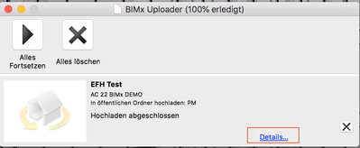 BIMx - Export, Upload und Download - Graphisoft Community