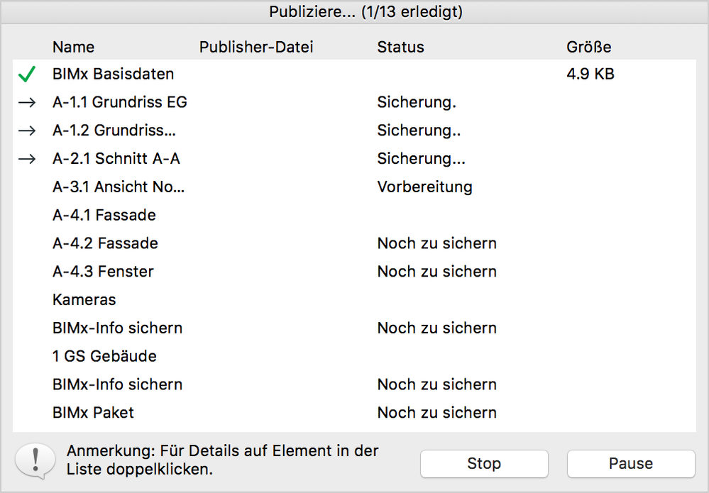 BIMx - Export, Upload und Download - Graphisoft Community