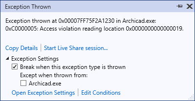 AC26 API 'APIEnv_GetDocumentFrom3DSettingsID' is c... - Graphisoft Community