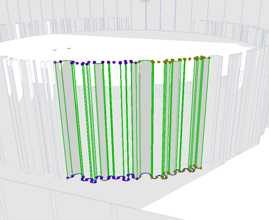 Curved walls 3D intersections disappearing - Graphisoft Community