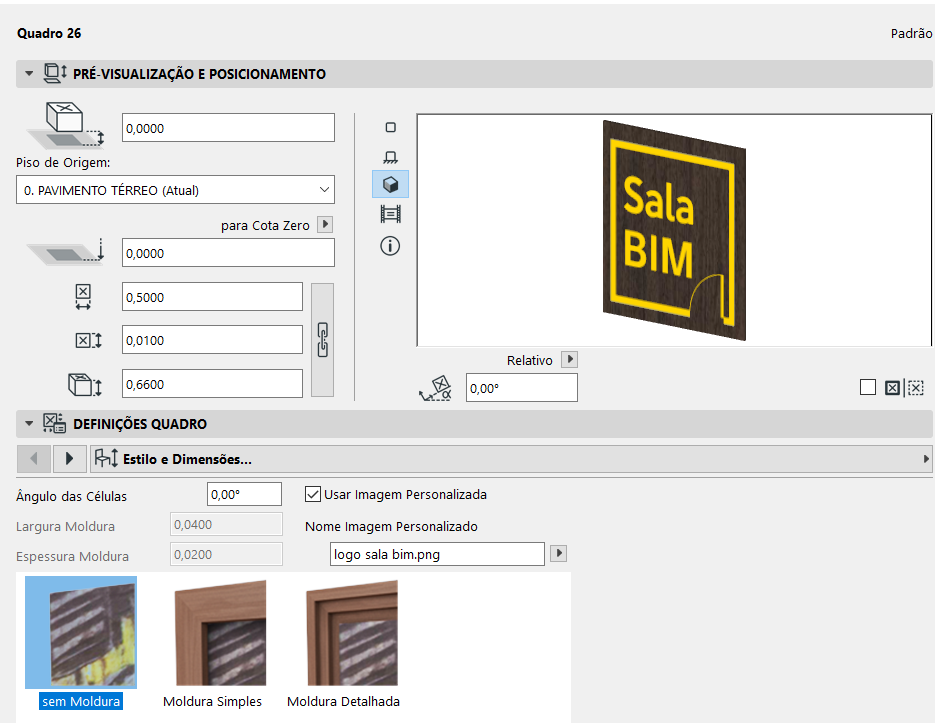 Modele um logotipo no Archicad - Graphisoft Community