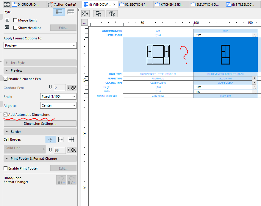 Window Schedule - Graphisoft Community