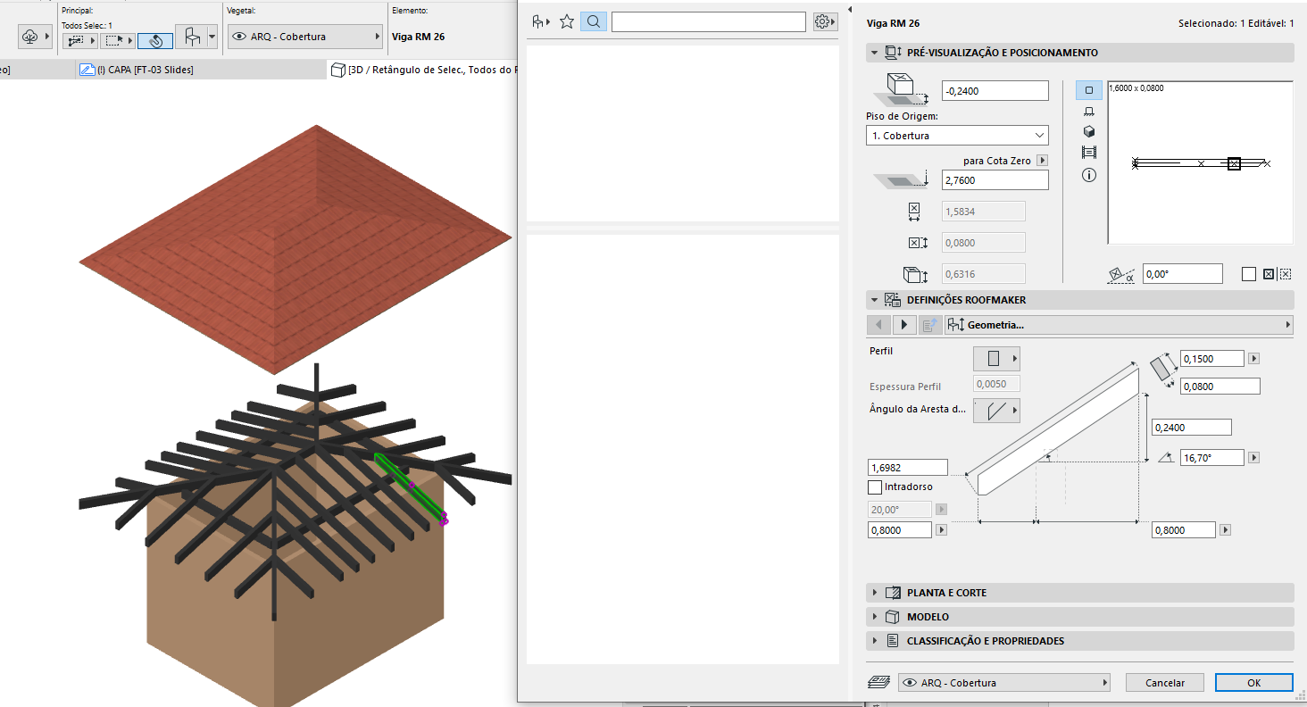 Crie madeiramento de telhado com a ferramenta Roof... - Graphisoft Community