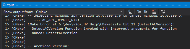 Solved: Migration from API 25 to API 26. And CMake... - Graphisoft Community