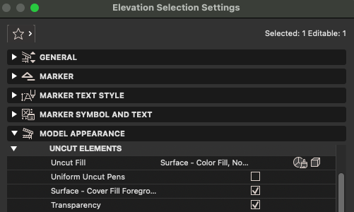 Elevation Transparency - Set Glass to Opaque, obje... - Graphisoft Community