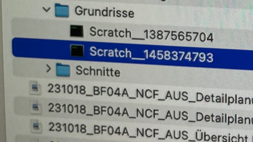 Scratch files getting created and making problems ... - Graphisoft Community