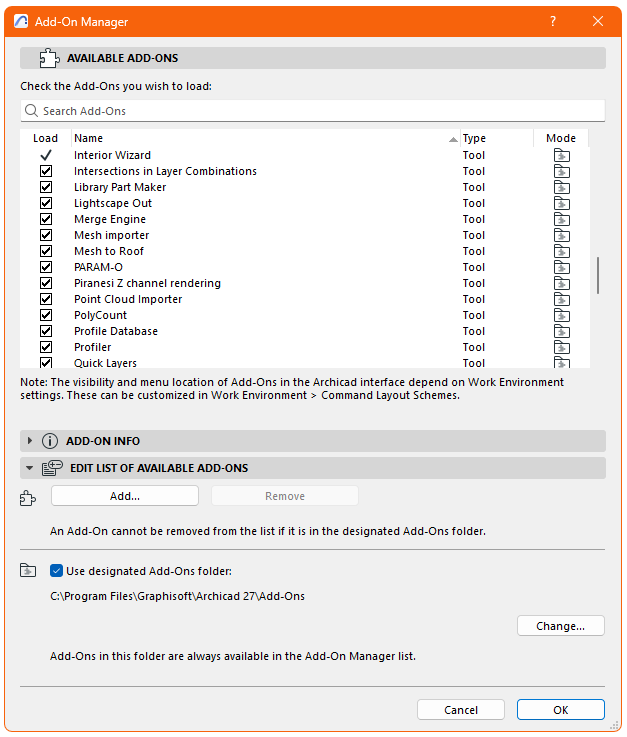 Solved: Archicad 27 MEP Add-on is missing - Graphisoft Community