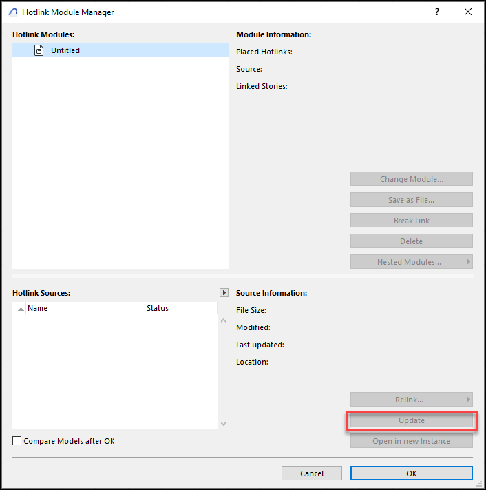 Re: Hotlink Modules - auto update new survey point - Graphisoft Community
