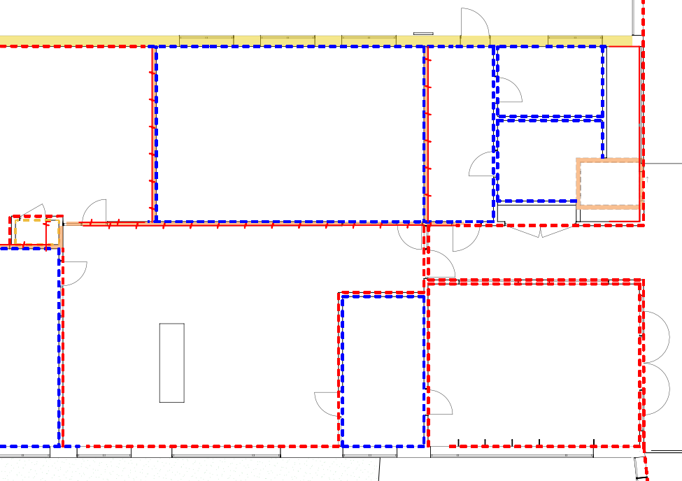 Wall surface/treatment shown in plan - Graphisoft Community
