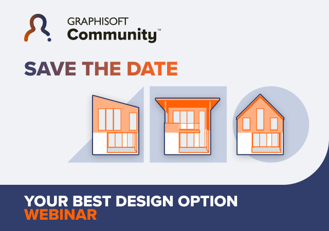 Your Best Design Option webinar is around the corn... - Graphisoft Community