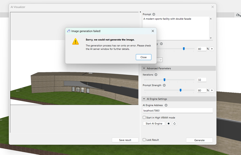 Problem z AI vizualizer - Graphisoft Community