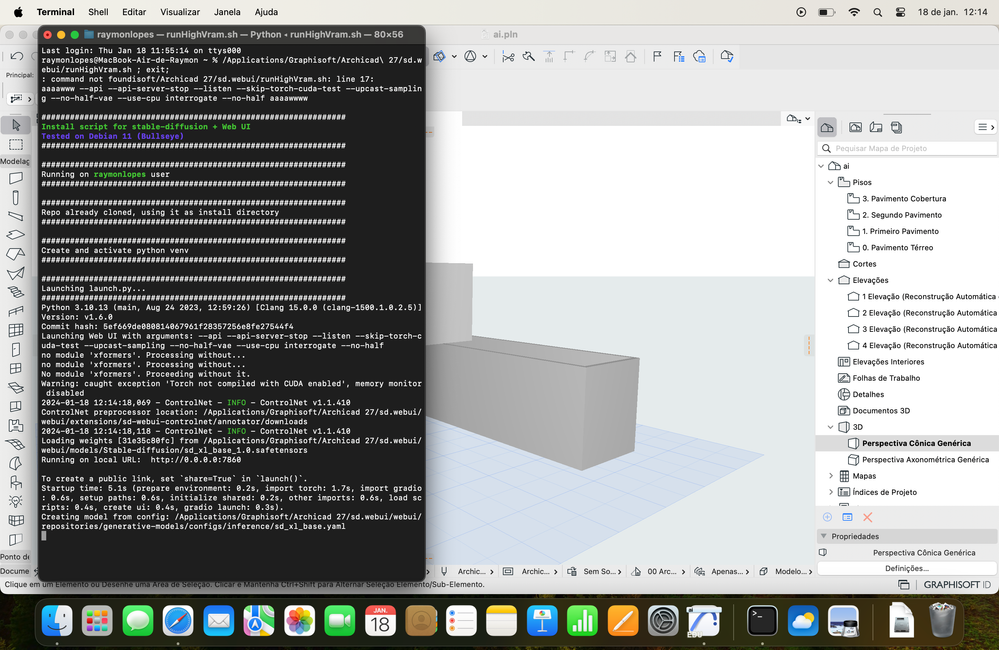 AI isn't generating image - "The generation proces... - Graphisoft Community
