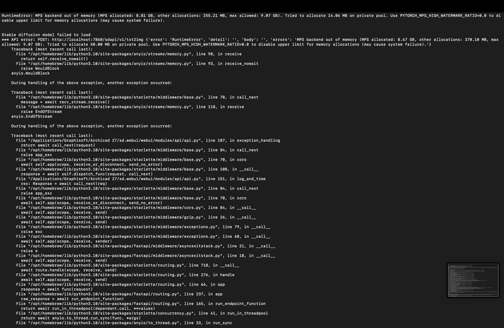 AI isn't generating image - "The generation proces... - Graphisoft Community