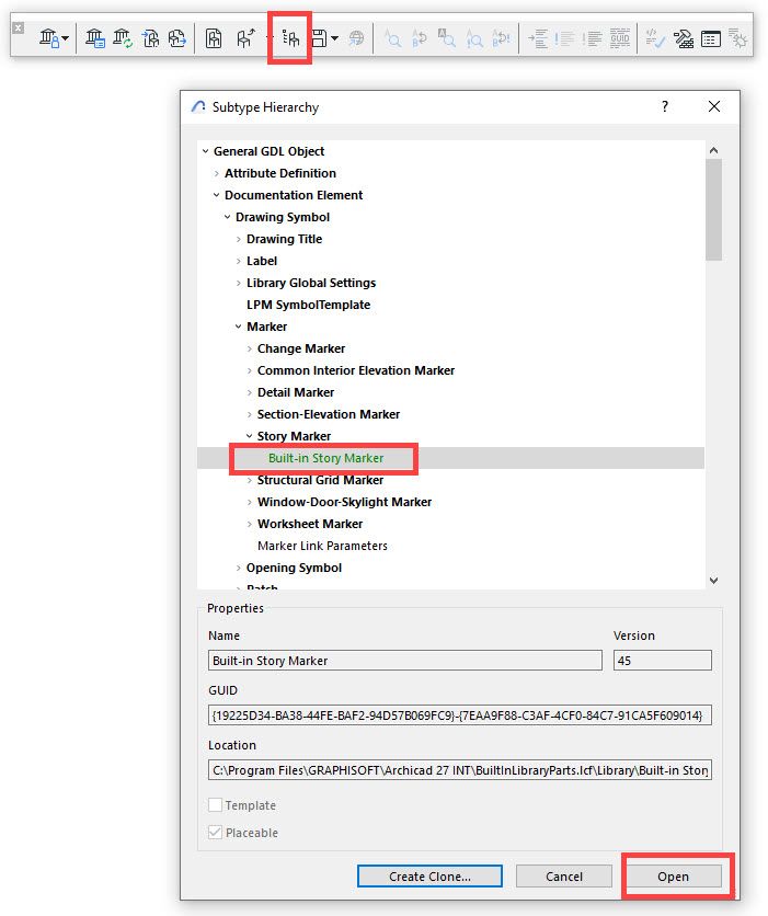 Solved: HELP! I need a customized story marker for elevati... - Graphisoft Community