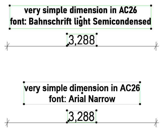 MS default font Bahnschrift gone bad - Graphisoft Community