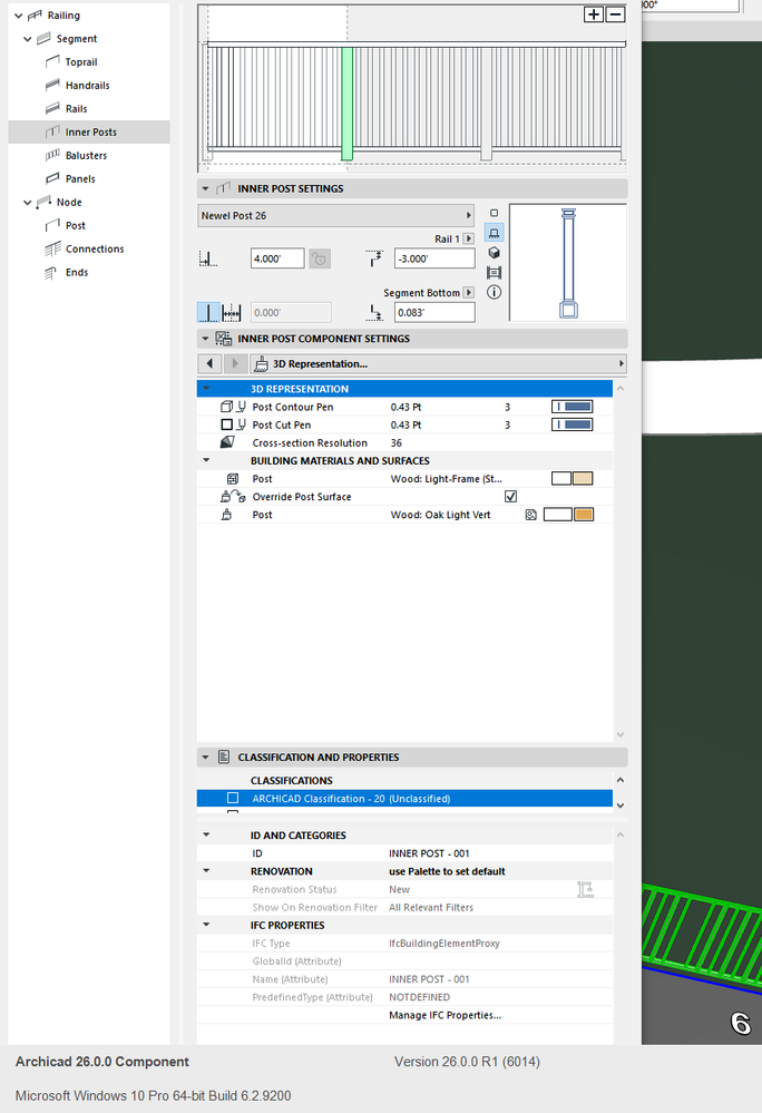 Inner Railing posts - Graphisoft Community