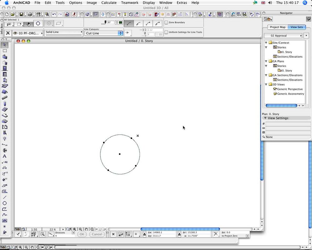 circle tool's hotspots... rotation ability? - Graphisoft Community