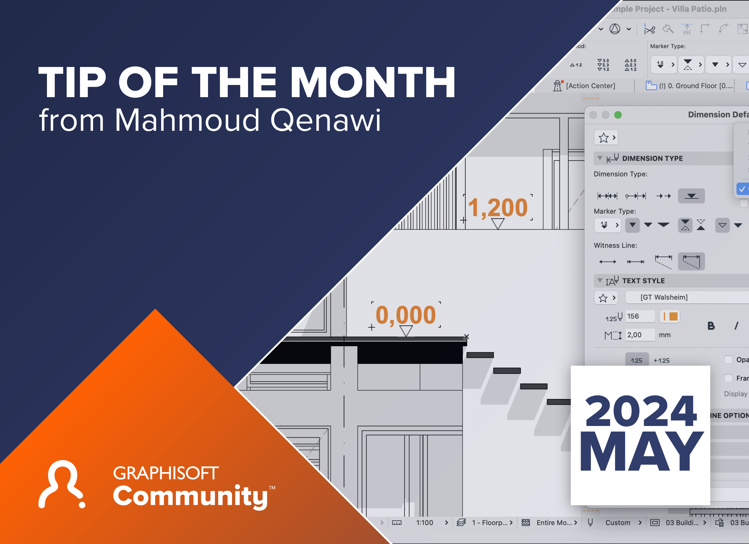 Tip of the Month, May 2024: Custom reference for E... - Graphisoft Community