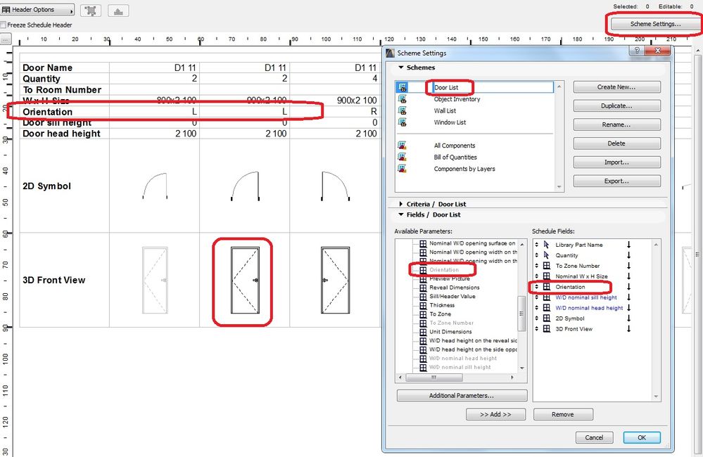 Door rotation left or right - Graphisoft Community