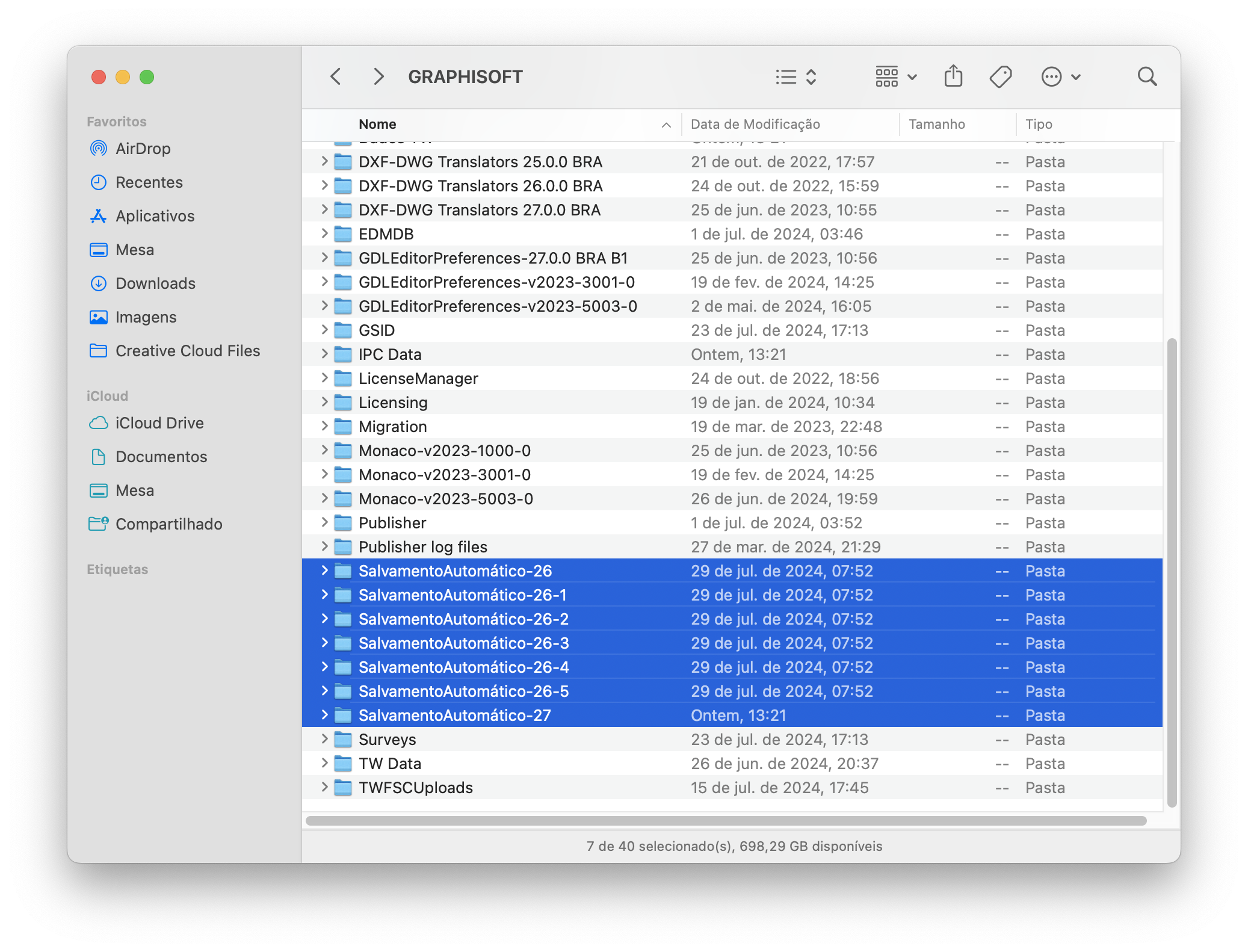 Como resolver o erro "Impossível criar documentos ... - Graphisoft Community