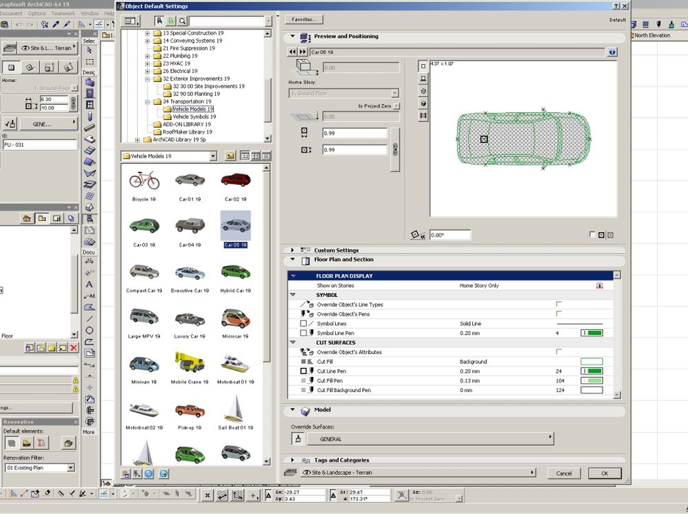 Paver background attaches to ArchiCAD 19 objects a... - Graphisoft Community