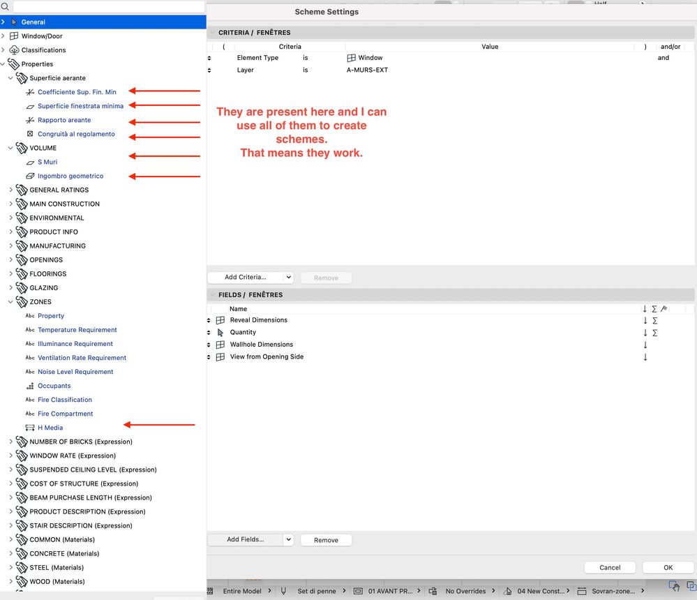 Show "Wall Surface Area" in zone stamp - Graphisoft Community