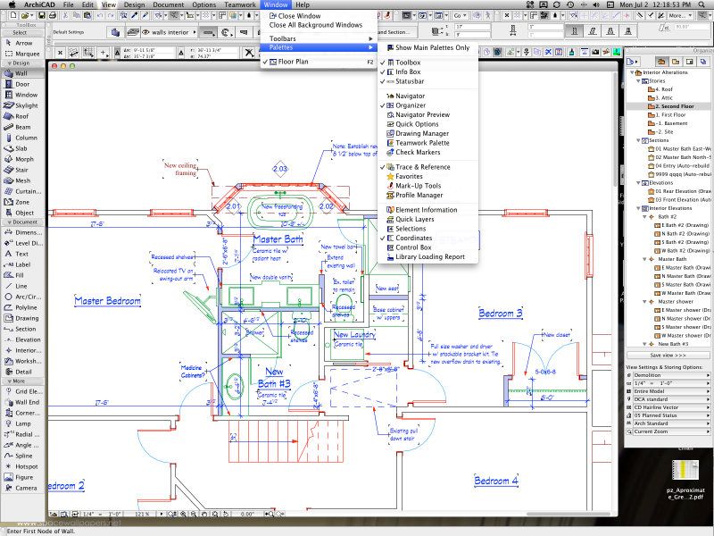 Renovation palette missing in Archicad 16 - Graphisoft Community