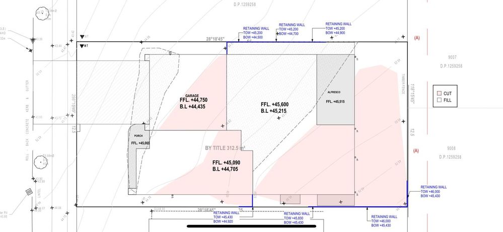 Cut & Fill Plan (Excavation Diagram) - Graphisoft Community