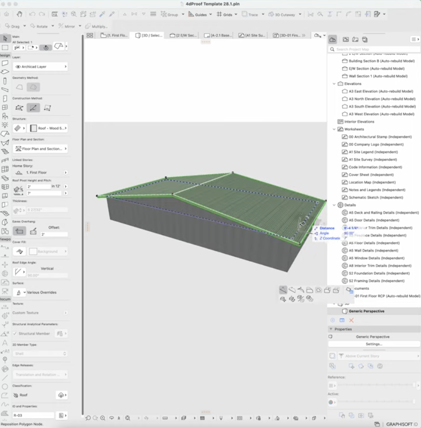 Multi-Roof Pitch Settings - Graphisoft Community
