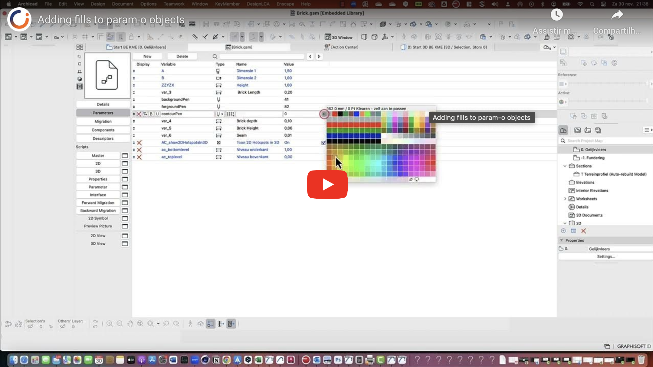 Adding fills to param-o objects (parom-o tip 5) - Graphisoft Community