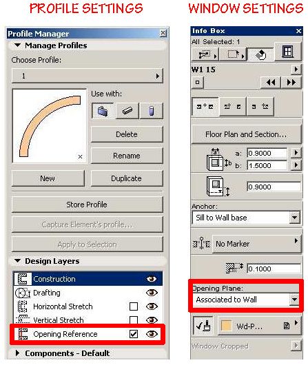 windows in complex profile wall - Graphisoft Community