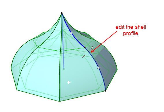 Modyfing segmented dome but with given section lin... - Graphisoft ...