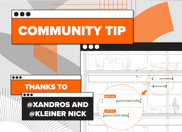 Tip of the Month: Self-adjustable text box in Arch... - Graphisoft Community